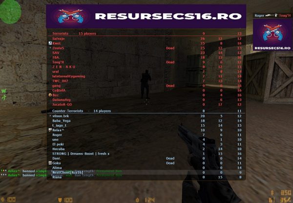 NEXT CLIENT COUNTER-STRIKE 1.6 STEAM ON VERSIUNEA CU UPDATE AUTOMATIZAT